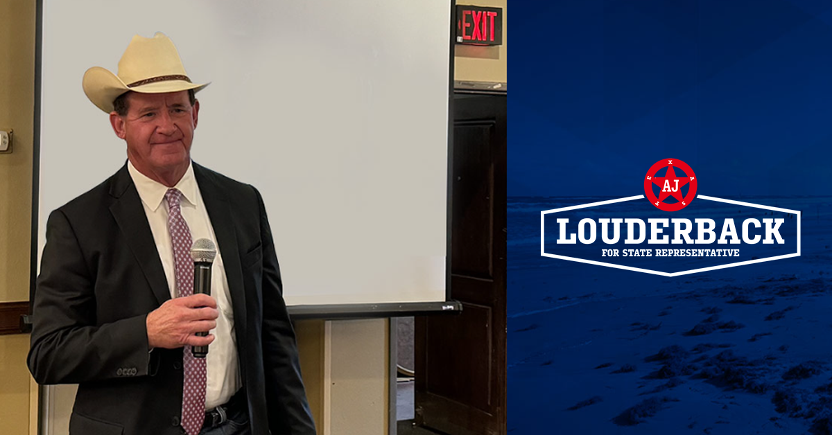 AJ Louderback for Texas